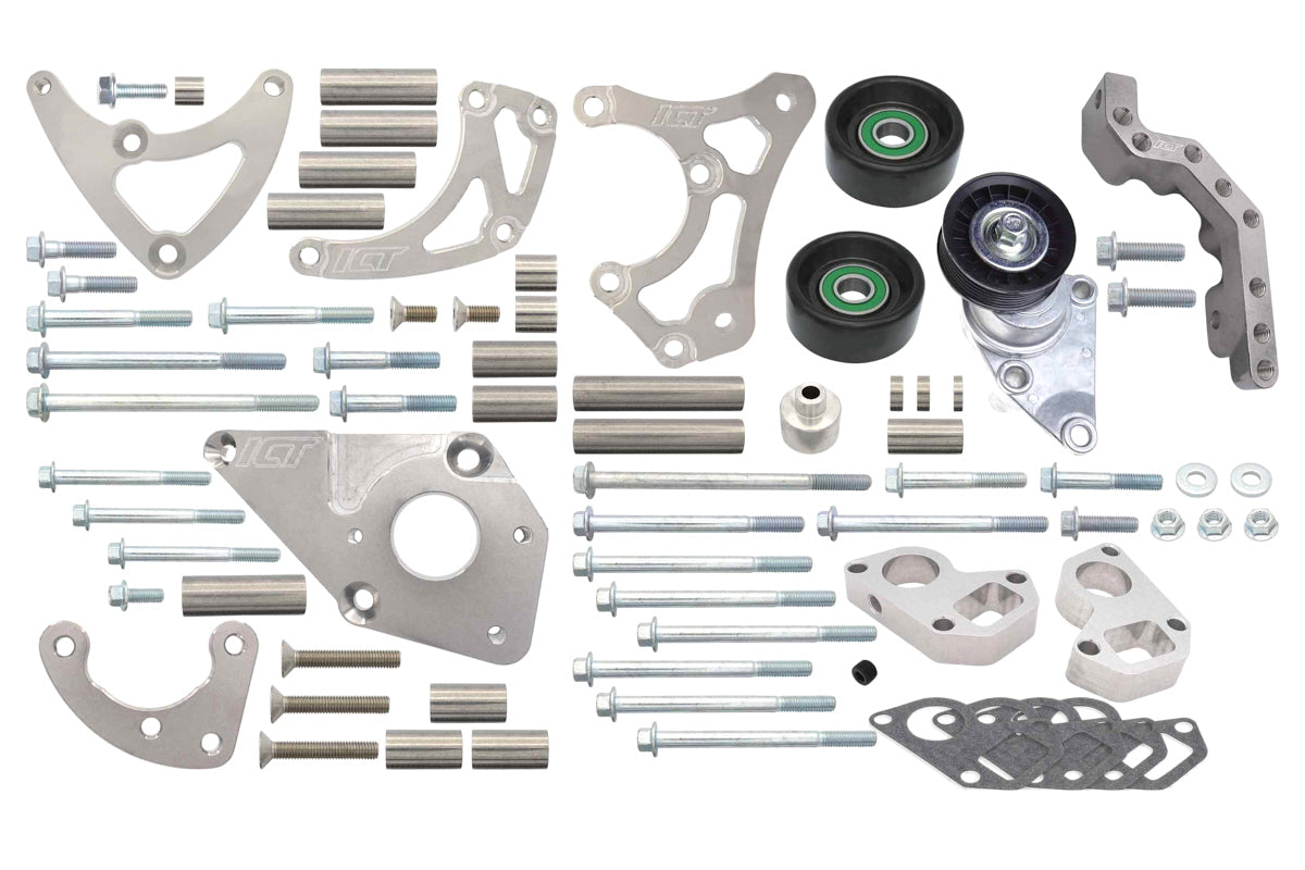 Alternator/Power Steerin Relocation Bracket Kit – Outsider Performance